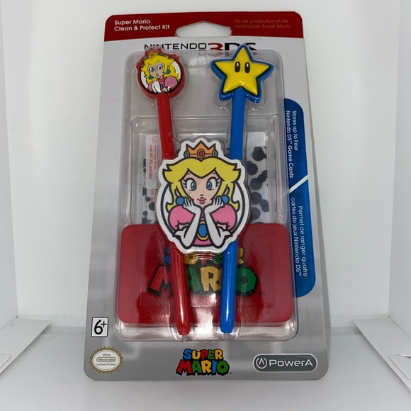 Nintendo | Other | Super Mario 3ds Clean And Protect Kit | Poshmark